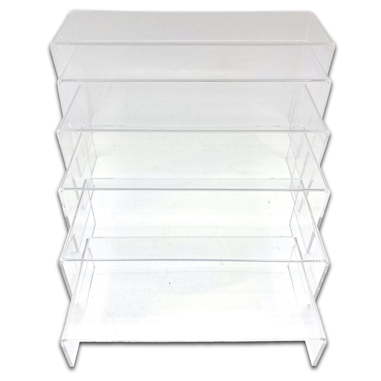 6 Piece Clear Acrylic Jewelry Display Riser Set – JPI Display