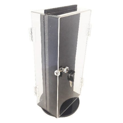 Clear Acrylic Spinning Case for 160 Rings – JPI Display